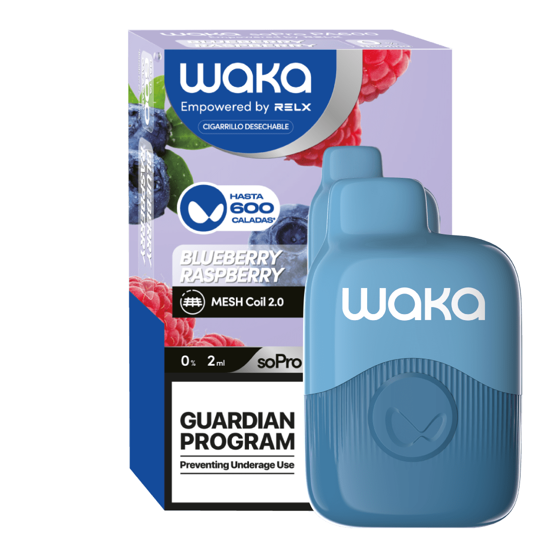 WAKA: Mejores vapers desechable 2023 - RELX España Official