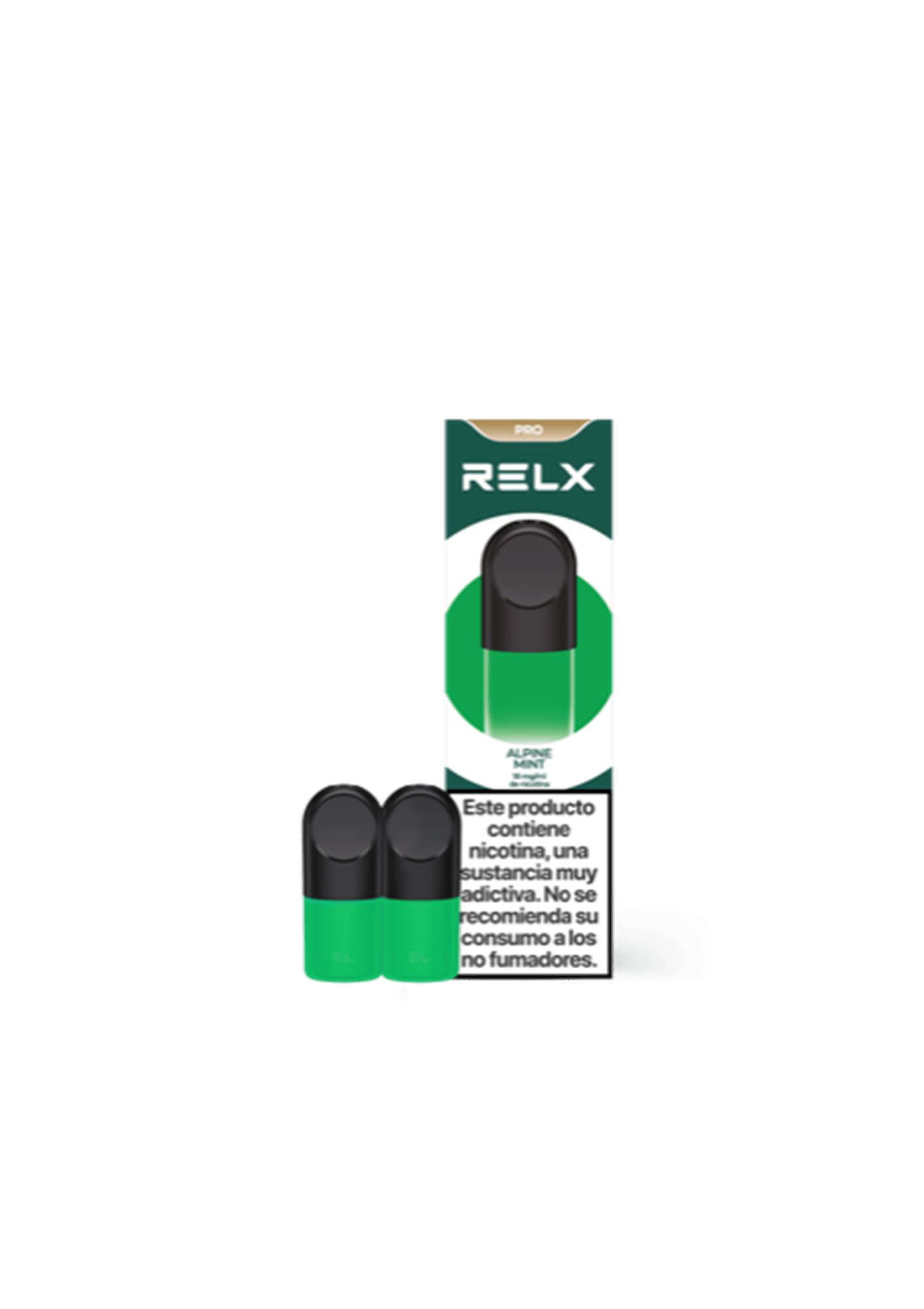 Comprar RELX Pods Pro Alpine Mint Con Nicotina | RELX España Official