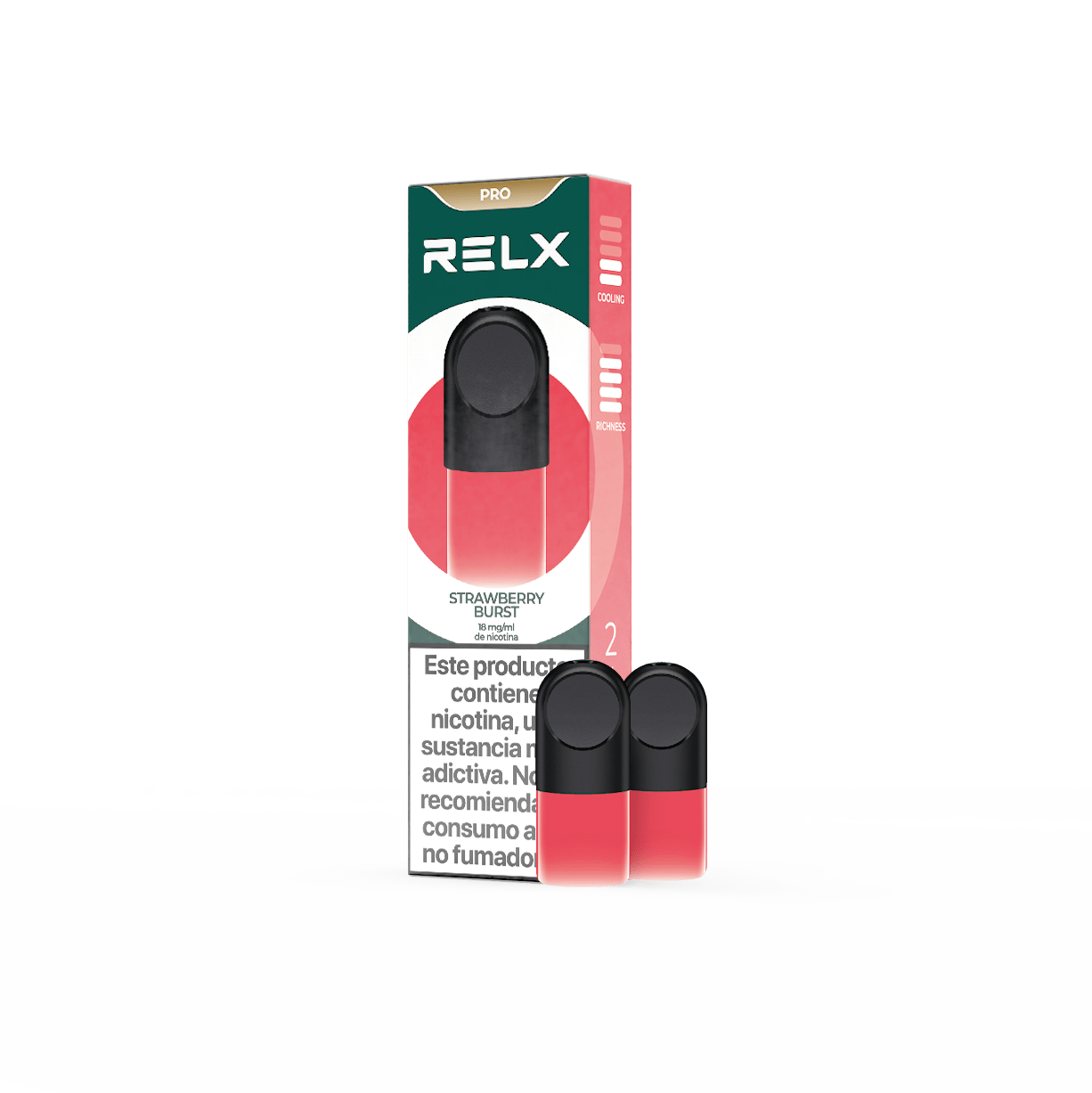 Comprar RELX Pods Pro Strawberry Burst | RELX España Official